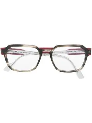 FACE À FACE Square-frame Optical Glasses - Grey