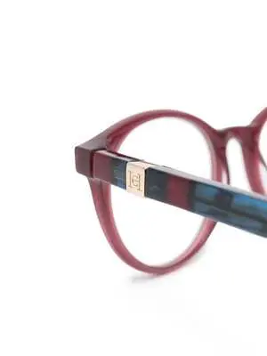 Carolina Herrera Round Frame Eyeglasses