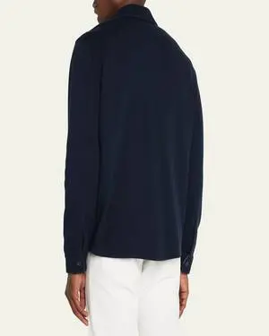 Vince Solid 4-pocket Shirt Jacket - Coastalmed H