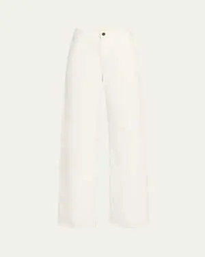 THE ROW Eglitta Wide-leg Jeans - White