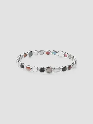 Ippolita Rock Candy Sterling & Multi-stone Bangle Bracelet - Silver
