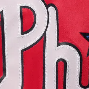 PRO STANDARD Philadelphia Phillies Wordmark Satin Full-snap Jacket