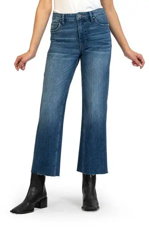 Kut From The Kloth Kelsey High-waist Flare Jeans - Royal