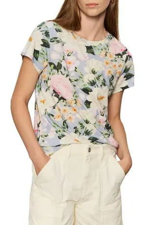 Sanctuary Printed T-shirt - Spring Floral Blue