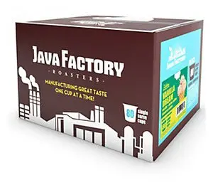 JAVA FACTORY 80-count Vanilla Dream Flavored Co Ffee Pods