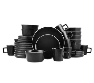 STONE + LAIN Allison 32-piece Stoneware Dinnerw Are Set - One-color