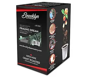 BROOKLYN BEAN ROASTERY Brooklyn Beans 40-count Praline Dream Coffee Po Ds