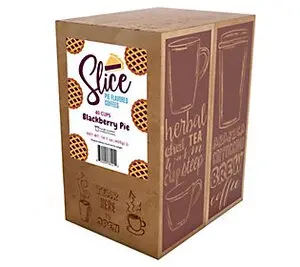 SLICE COFFEE Slice 40-count Flavored Blackberry Pie Coffee P Ods