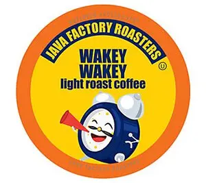JAVA FACTORY 40-count Wakey Wakey Light Roast C Offee Pods - One-color