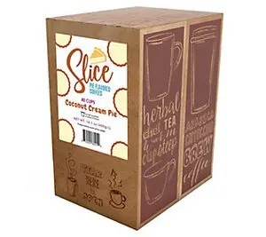 SLICE COFFEE Slice 40-count Coconut Cream Pie Flavored Coffe E Pods