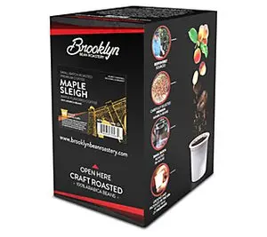 BROOKLYN BEAN ROASTERY Brooklyn Beans 40-count Maple Sleigh Coffee Pod S