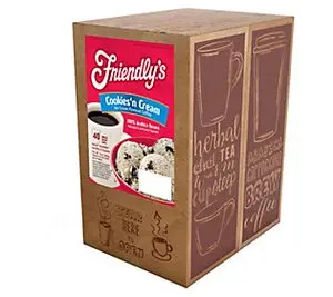 FRIENDLY'S 40-count Cookies & Cream Flavored Co Ffee Pods