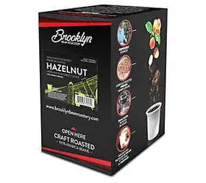 BROOKLYN BEAN ROASTERY Brooklyn Beans 40-count Hazelnut Coffee Pods