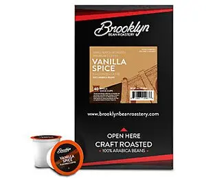 BROOKLYN BEAN ROASTERY Brooklyn Bean 40-count Spice Flavored Variety C Offee Pods