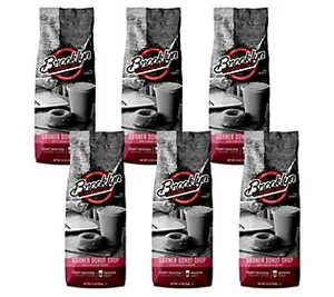 BROOKLYN BEAN ROASTERY Brooklyn Beans 12-oz Bags Corner Donut Shop Ground Coffee - One-color