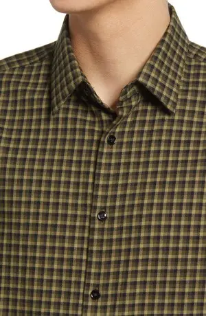 Theory Irving Windham Twill Button-up Shirt
