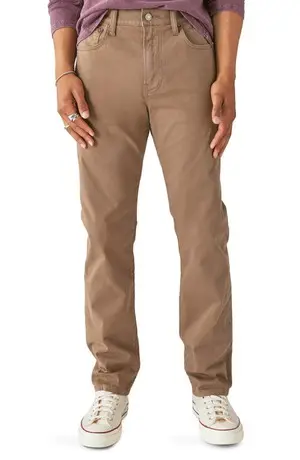 Lucky Brand Raw Edge Hem Jeans For Men