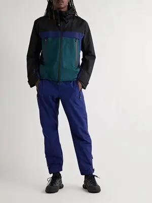 Moncler Villair Color-block 2l Gore-tex Paclite® Hooded Jacket