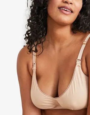 Madewell Hatch Collection The Everyday Nursing Bra - Sand