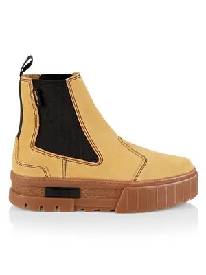 PUMA Women's Mayze Chelsea Suede Boots - Taffy  Taffy
