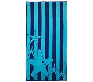 SUPERIOR Starfish Oversized Fast-drying Cotton Each Towel