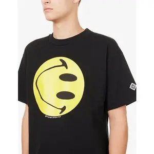 Readymade Smiley Oversized Cotton-jersey T-shirt