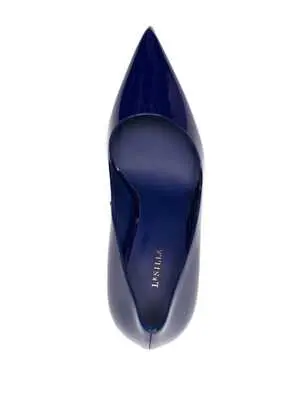 LE SILLA 125mm Patent Leather Pumps - Blue