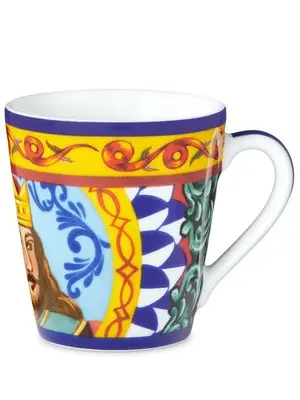 Dolce & Gabbana Archive-print Porcelain Mug - White
