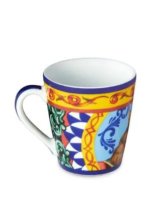 Dolce & Gabbana Archive-print Porcelain Mug - White
