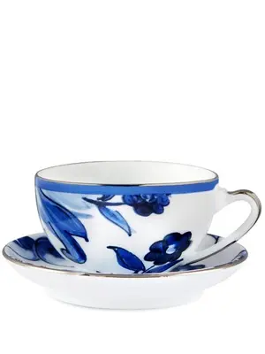 Dolce & Gabbana Archive-print Porcelain Tea Set - White
