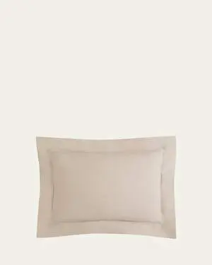 SFERRA Celeste Continental Sham Mushroom