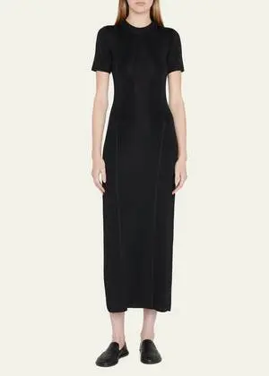 THE ROW - Pesenti Rib Body-Con Maxi Dress