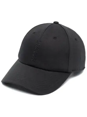 Moncler Logo-embroidered Baseball Cap - Black