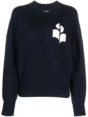 MARANT ETOILE Atlee Intarsia-knit Jumper