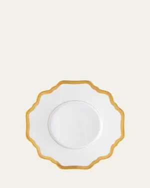 ANNA WEATHERLEY 22k Gold Rimmed Saucer - Multi