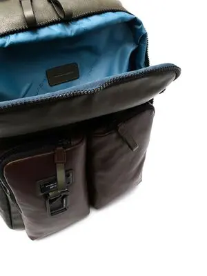 PIQUADRO Logo-plaque Detail Backpack