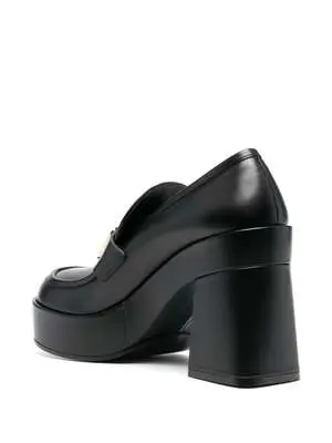 Versace Medusa-head Leather Loafers