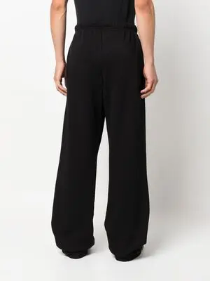 LES TIEN Puddle Wide-leg Cotton Track Pants