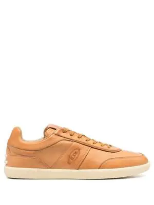 TOD'S Low-top Leather Sneakers - Brown
