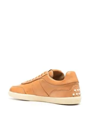 TOD'S Low-top Leather Sneakers - Brown