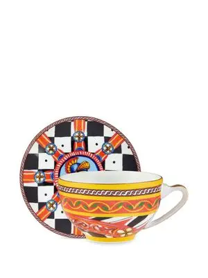 Dolce & Gabbana Archive-print Tea Set