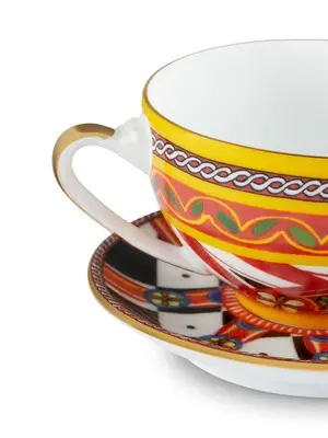 Dolce & Gabbana Archive-print Tea Set
