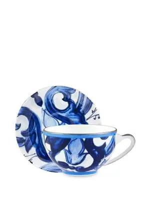 Dolce & Gabbana Blu Mediterraneo Porcelain Tea Set