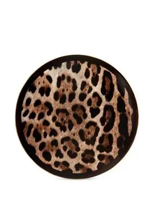 Dolce & Gabbana Leopard-print Porcelain Tea Set