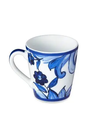 Dolce & Gabbana Archive-print Porcelain Mug - Blue