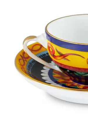 Dolce & Gabbana Archive-print Espresso Set