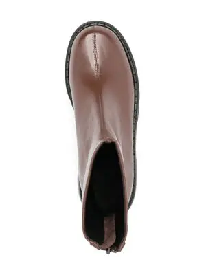By Far Alistair Leather Ankle Boots