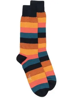 Paul Smith Striped Cotton Socks