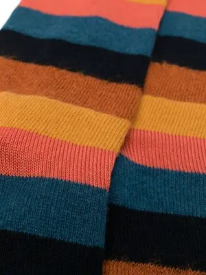 Paul Smith Striped Cotton Socks