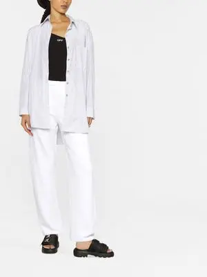 Off-White Logo-print Track Pants - White